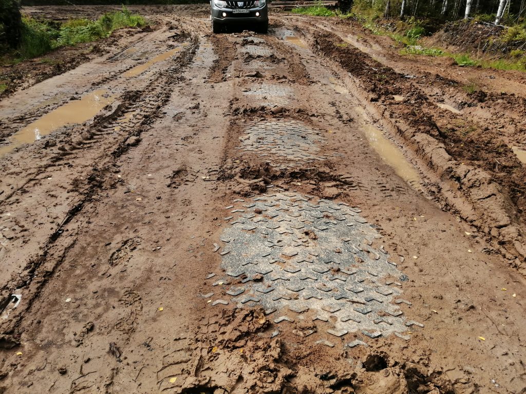Transport of harvested timber - Isotrack